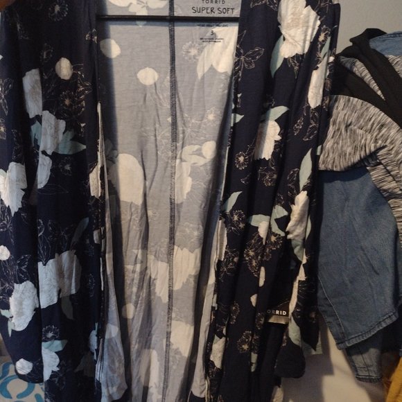 torrid | Jackets & Coats | Plus Size Floral Cardigan | Poshmark